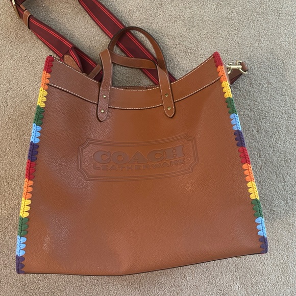 Coach | Bags | Coach Leather Pride Field Tote | Poshmark